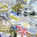 100 X Leeds United Stickers Based on LUFC Poster Shirt Scarf | Etsy UK