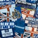 100 X Portsmouth Stickers - Based on Poster Shirt Scarf Pin Badge ...