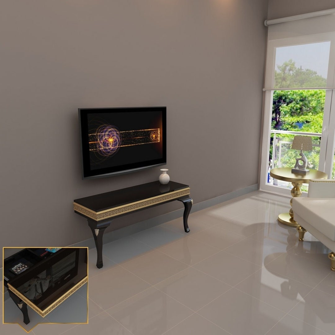 Modern Tv Console,living Room Tv Stand, Wall TV Stand, Hidden Storage ...