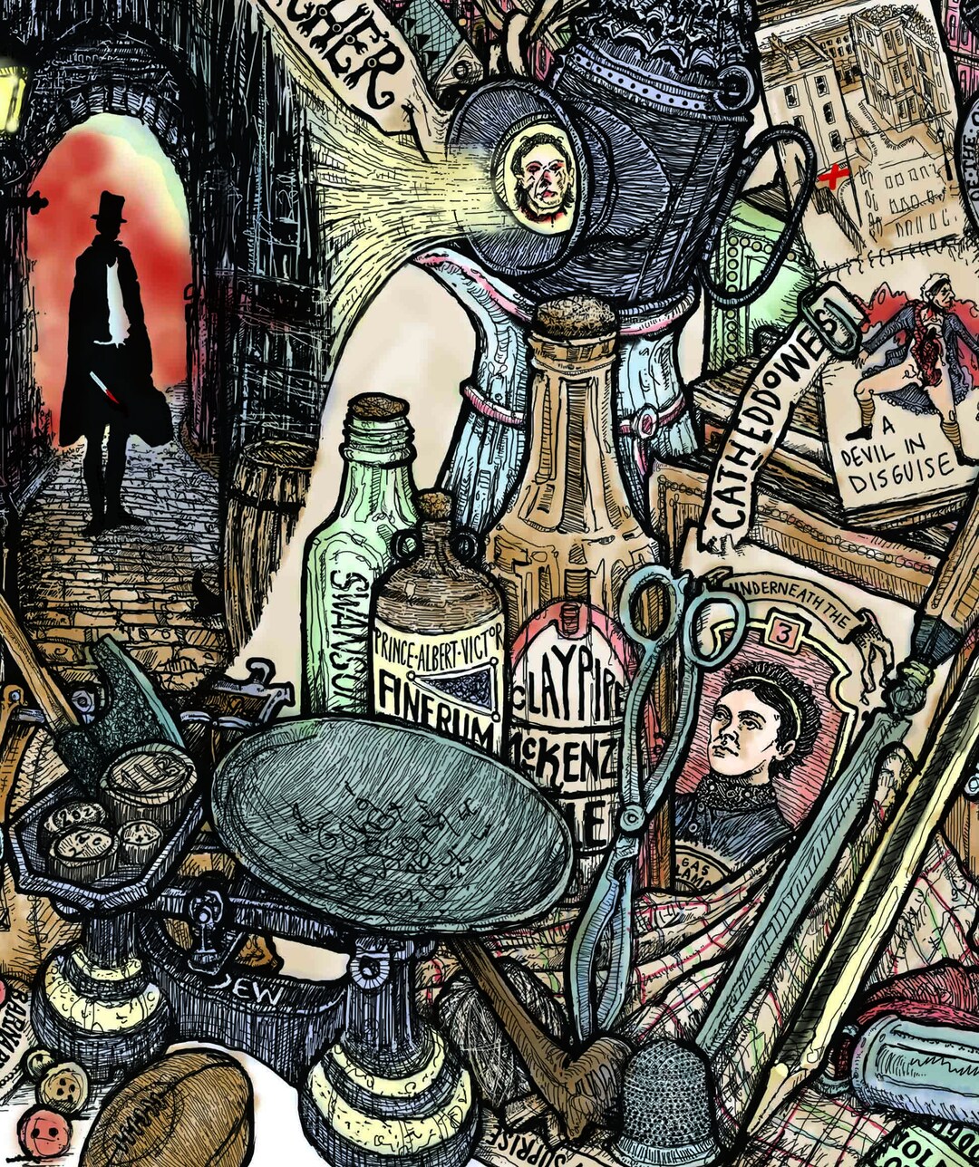 Jack the Ripper Map - Etsy