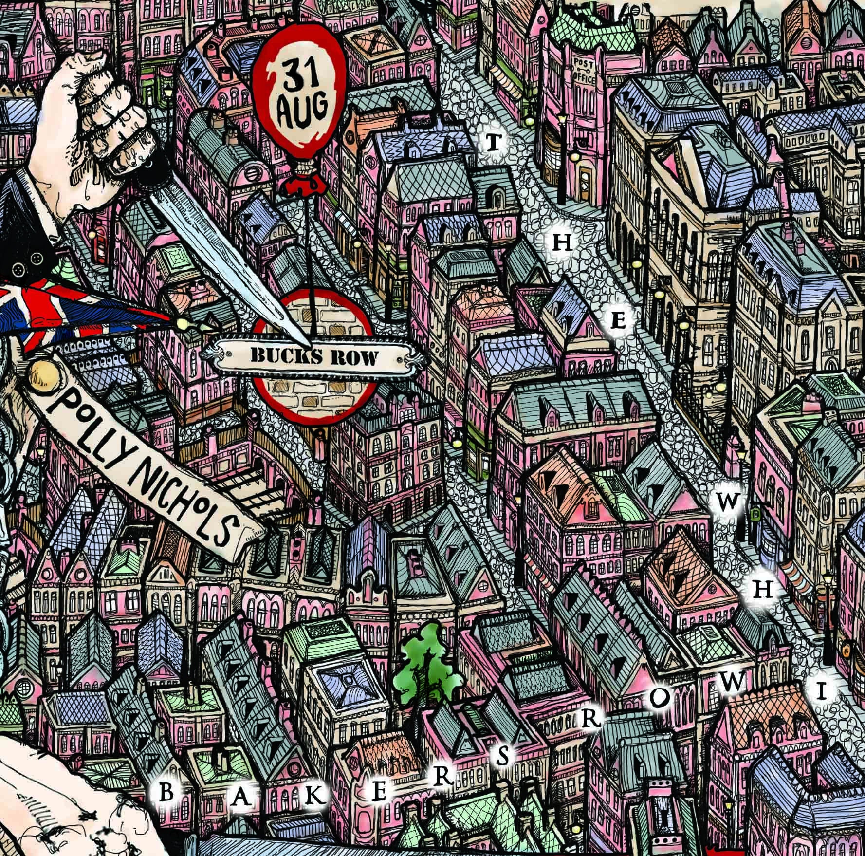 Jack the Ripper Map - Etsy UK