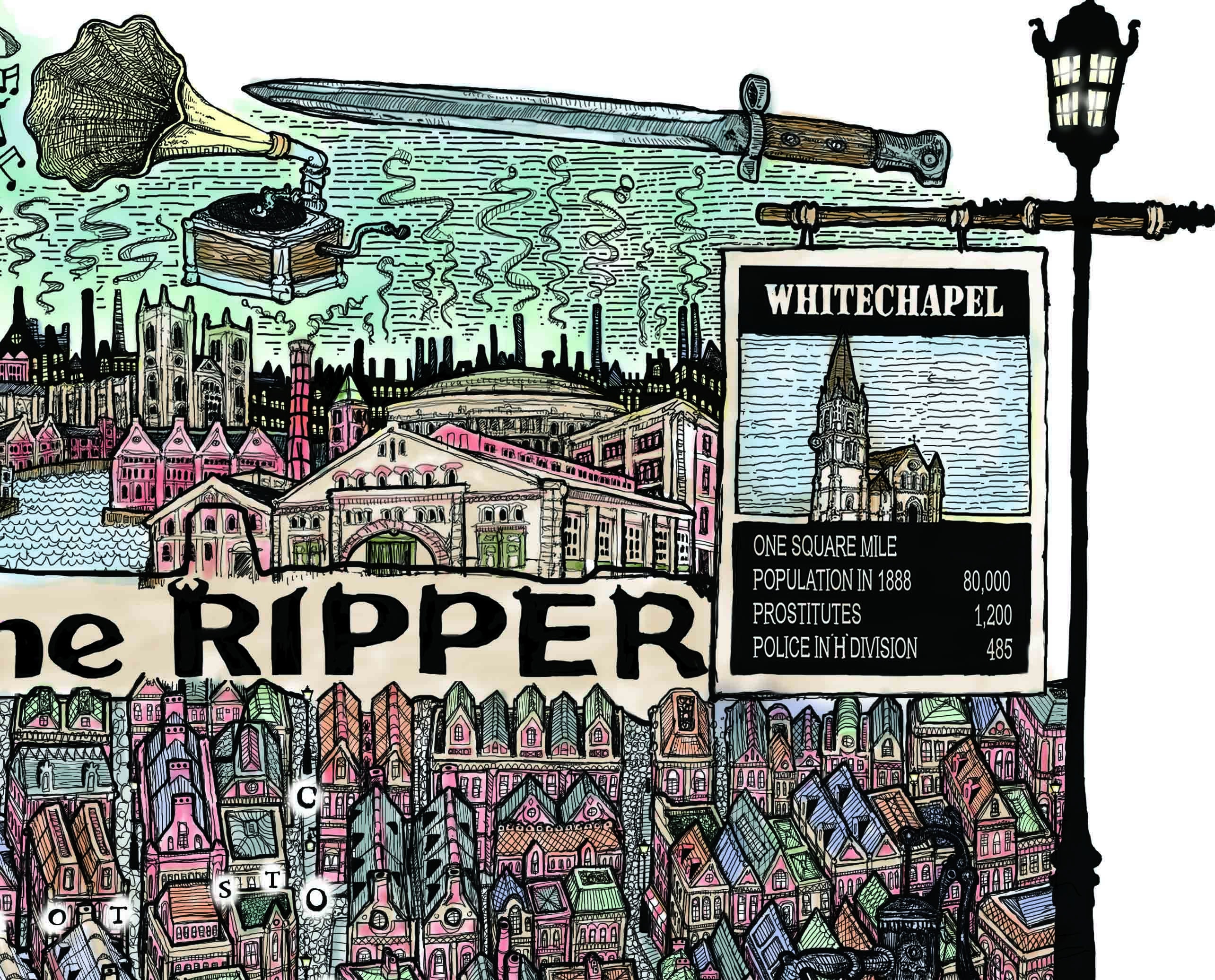 Jack the Ripper Map - Etsy