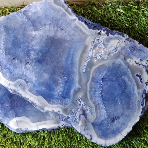 Blue Agate Platter - Etsy