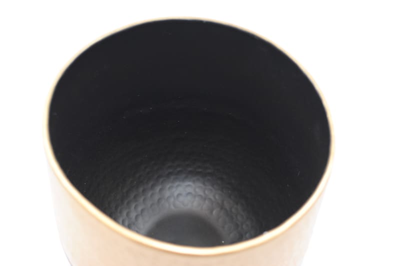 Gold Planters, Black and Gold Planters, Gold Home Decor, Gold Wedding ...