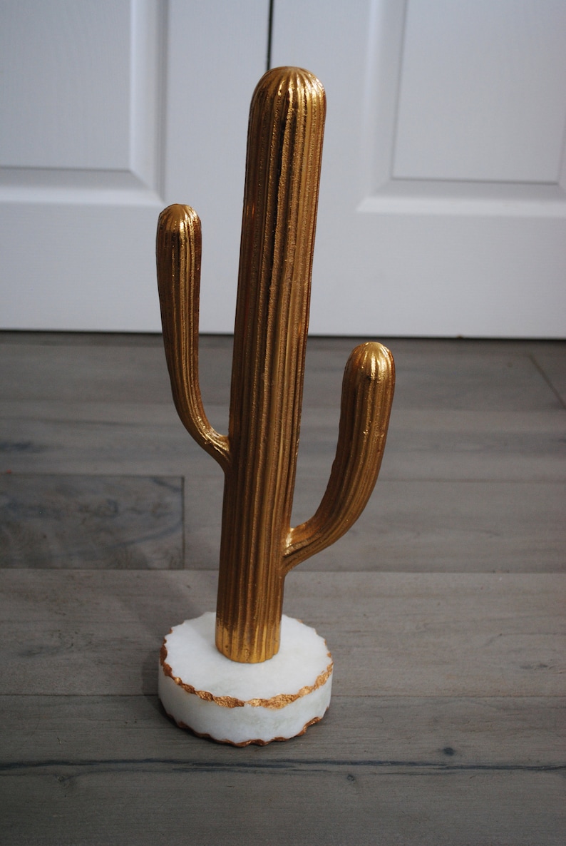 Gold Cactus Object for Decoration Gold Cactus Gold Cactus - Etsy Canada