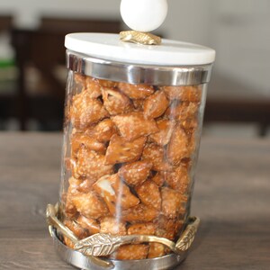 Gold Kitchen Canisters, Kitchen Storage, Modern Canisters for Storage ...