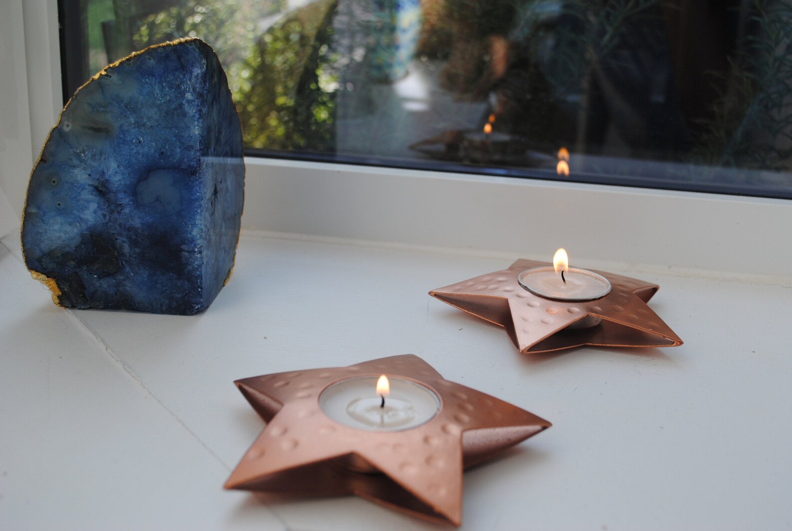 Copper Star Shaped Tea Light Holder Copper Tea Light Holder - Etsy UK