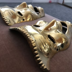 Sock and Buskin, Melpomene and Thalia, Drama Mask, Happy and Sad Mask ...