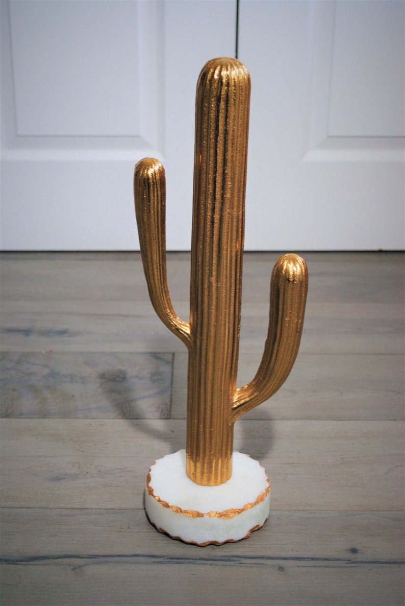 Gold Cactus Object for Decoration Gold Cactus Gold Cactus - Etsy Canada