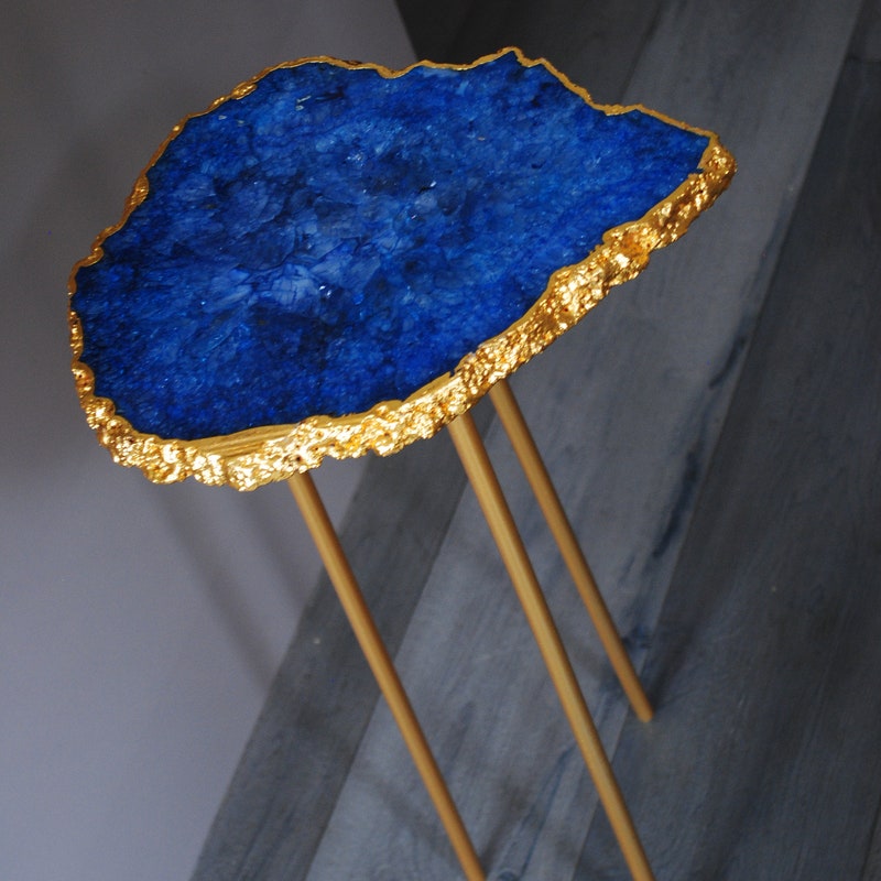 Agate End Table - Etsy