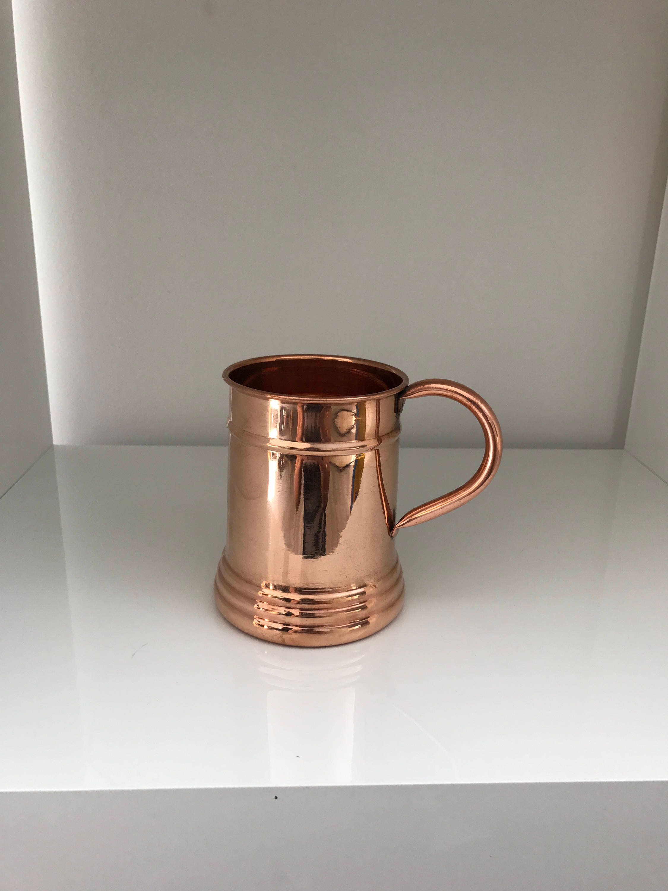 Original Copper Mugs Solid Copper Cups Moscow Mule Beer - Etsy UK