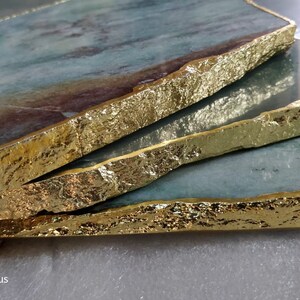 Pink Agate Cheese Board, Agate Platters, Natural Cheese Board, Pink ...