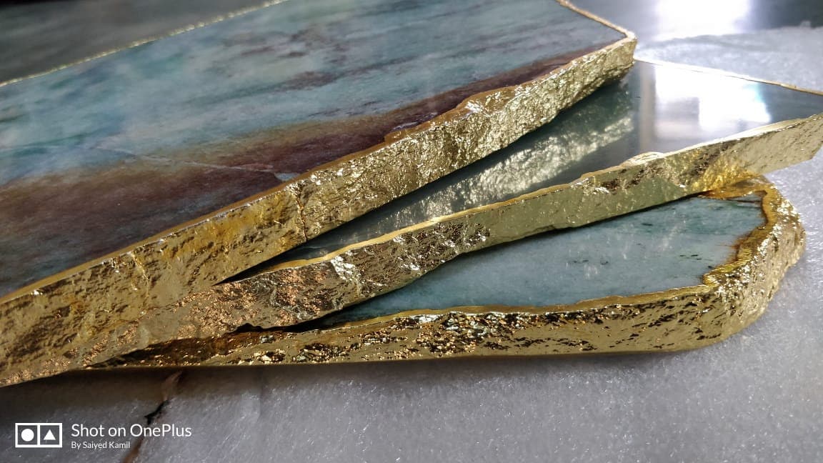 Pink Agate Cheese Board, Agate Platters, Natural Cheese Board, Pink ...