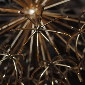 Center Piece, Gold Flower Center Piece, Wedding Center Piece, Gold Home ...