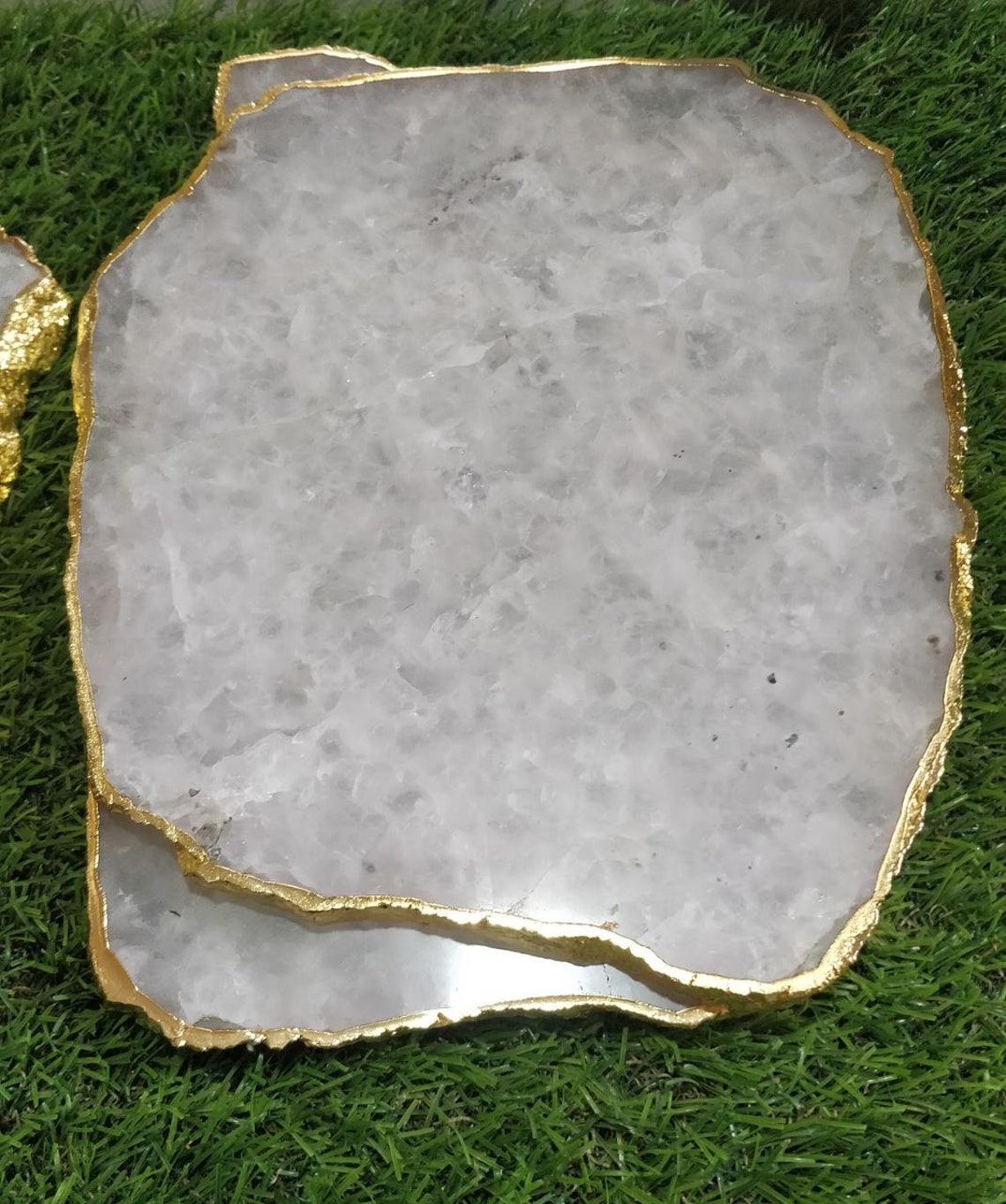 Pink Agate Cheese Board, Agate Platters, Natural Cheese Board, Pink ...