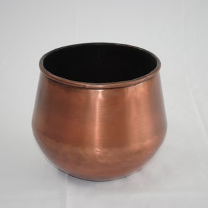 Copper Planters, Indoor Planters, Copper Color Gardening Decor, Copper ...