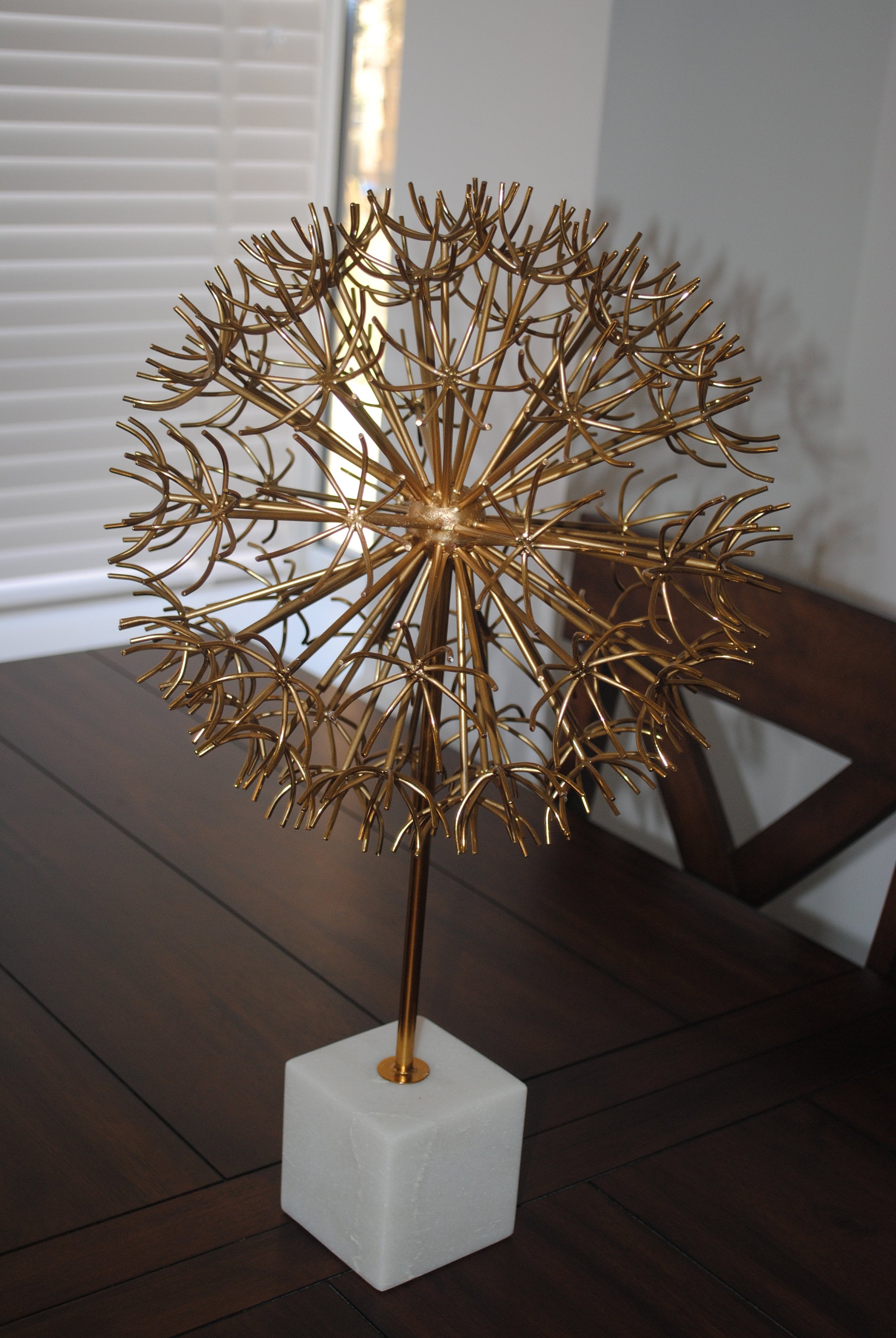 Center Piece, Gold Flower Center Piece, Wedding Center Piece, Gold Home ...