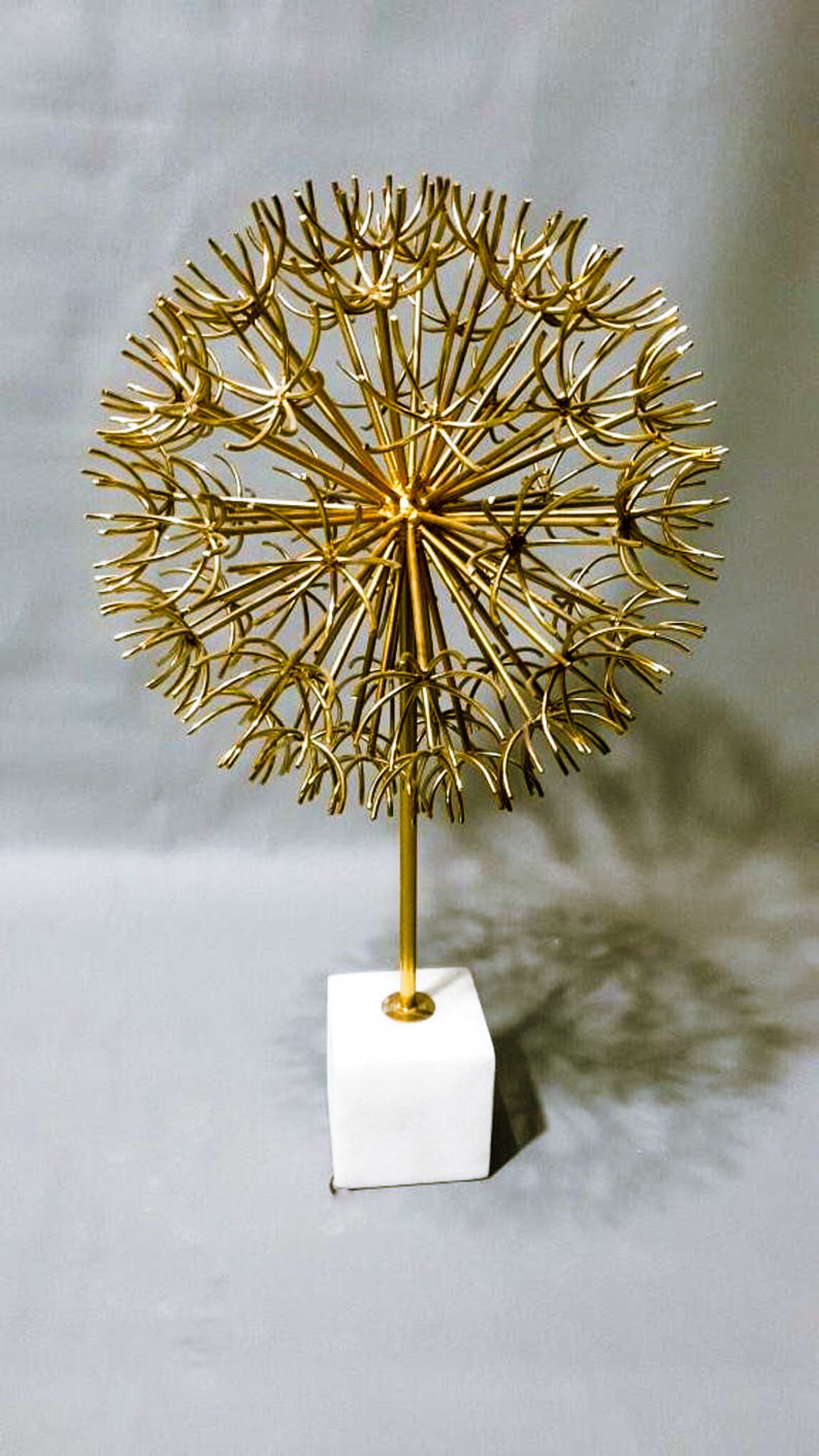 Center Piece, Gold Flower Center Piece, Wedding Center Piece, Gold Home ...