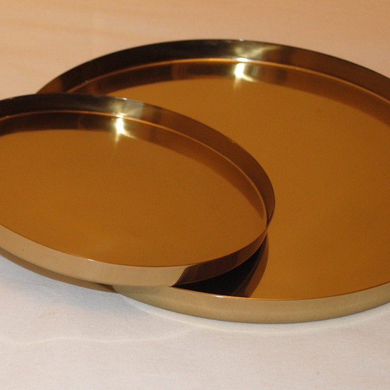 Gold Tray - Etsy