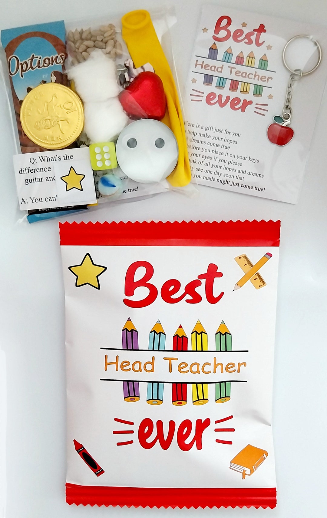 Head Teacher Survival Kit Gift, Great Appreciation End of Year/term ...