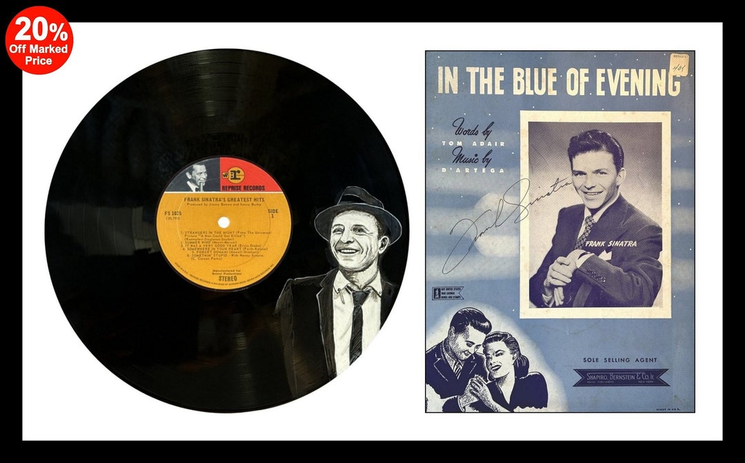 Frank Sinatra * Music Legend * Authentic Hand Signed Autograph * With ...
