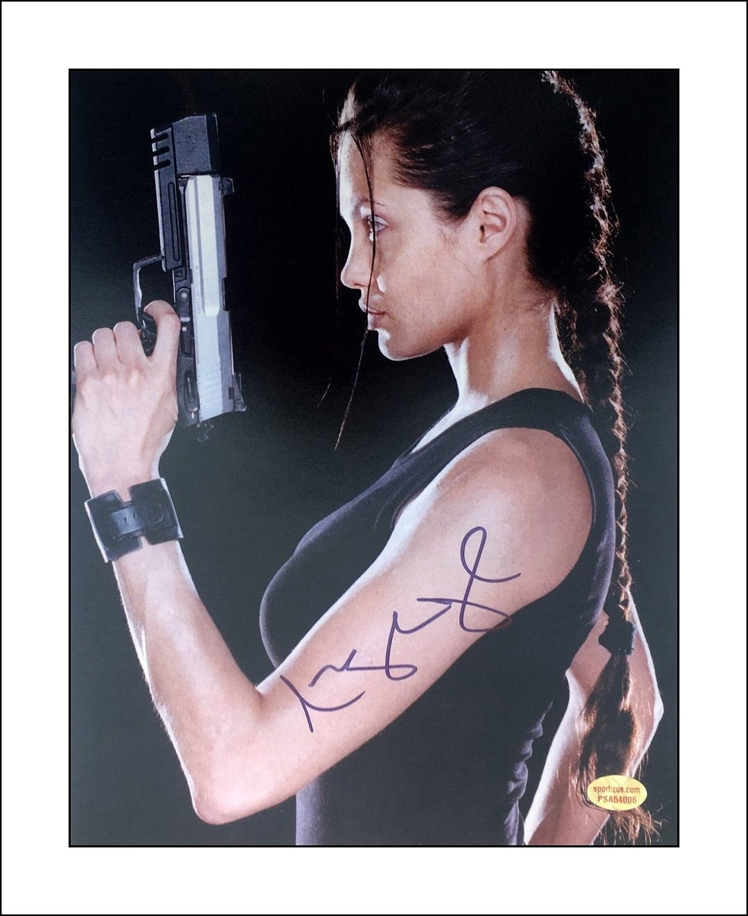 Angelina Jolie * Tomb Raider * Movie Legend * Authentic Hand Signed ...