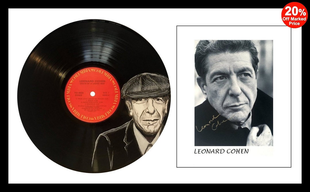 Leonard Cohen Music Legend Authentic Hand Signed Autograph - Etsy