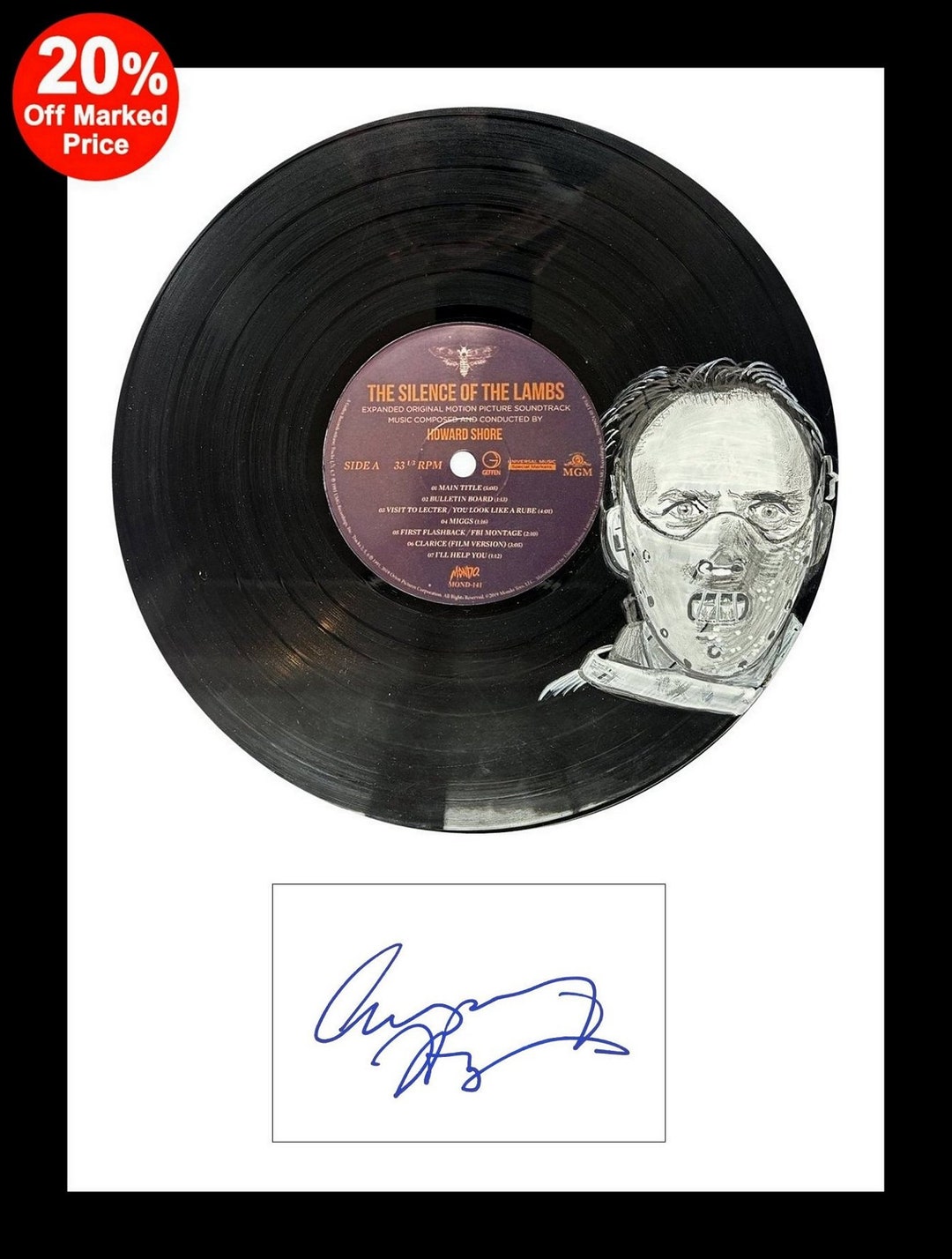 Anthony Hopkins * Silence of the Lambs * Authentic Hand Signed ...