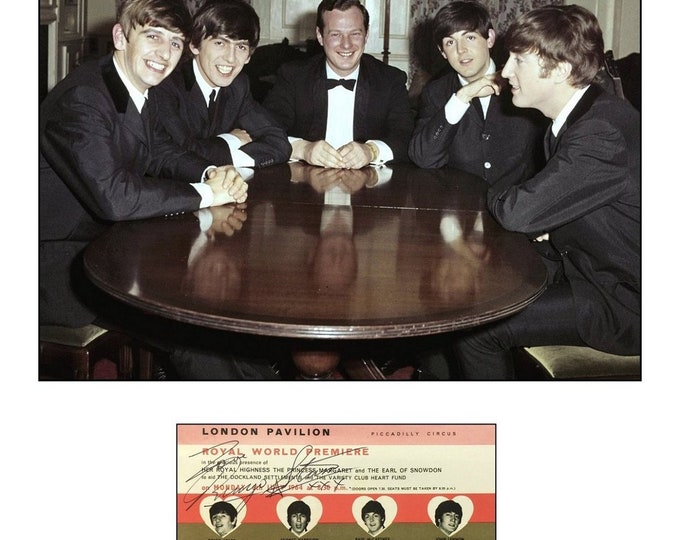 The Beatles Ringo Starr Authentic Hand Signed Autograph - Etsy