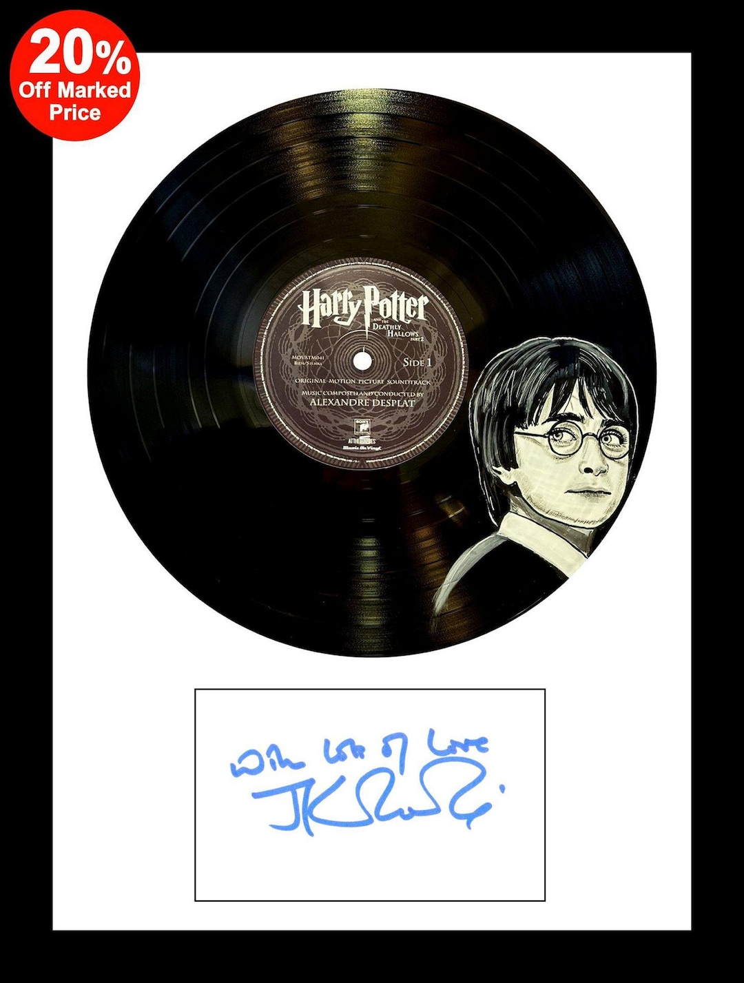 Harry Potter * JK Rowling * Authentic Hand Signed Autograph * With Hand ...