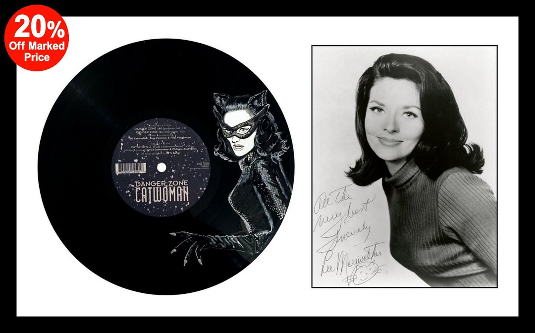 Batman Catwoman Lee Meriwether Authentic Hand Signed Autograph With ...