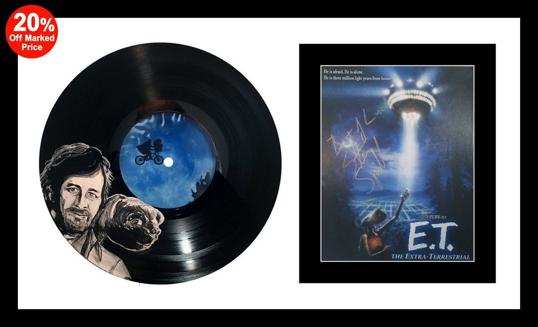 Steven Spielberg * E.T. * Authentic Hand Signed Autograph * With Hand ...