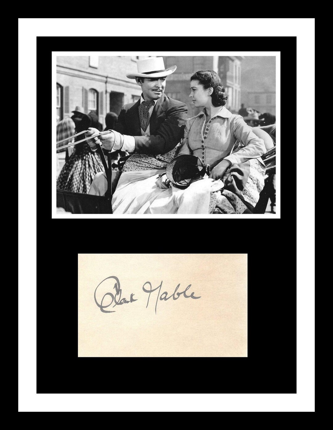 Clark Gable * Gone With the Wind * Authentic Hand Signed Autograph - Etsy