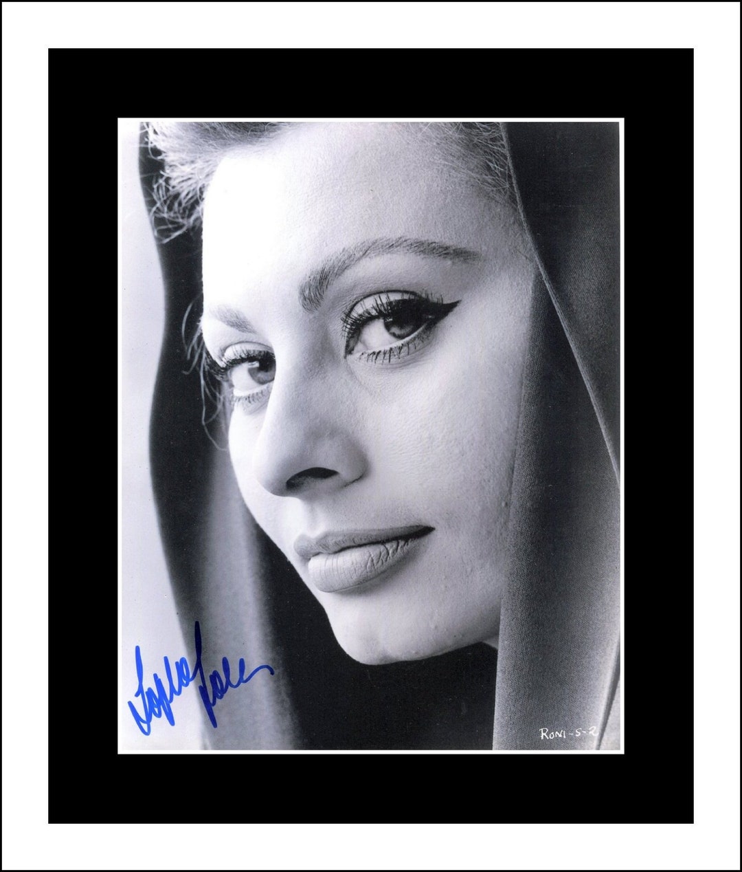 Sophia Loren Movie Legend Authentic Hand Signed Autograph - Etsy