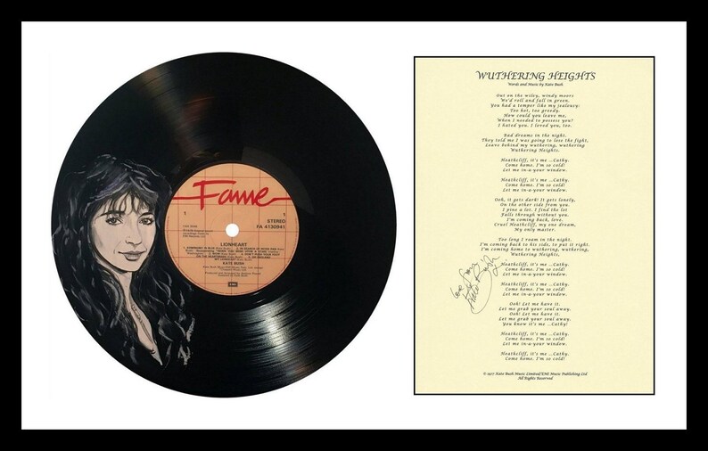 Kate Bush Music Legend Authentic Hand Signed Autograph - Etsy