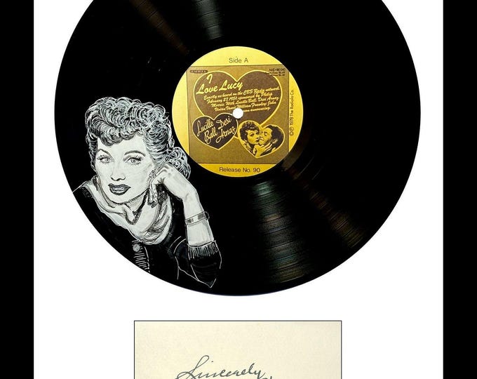 Lucille Ball * I Love Lucy * Authentic Hand Signed Autograph * With ...