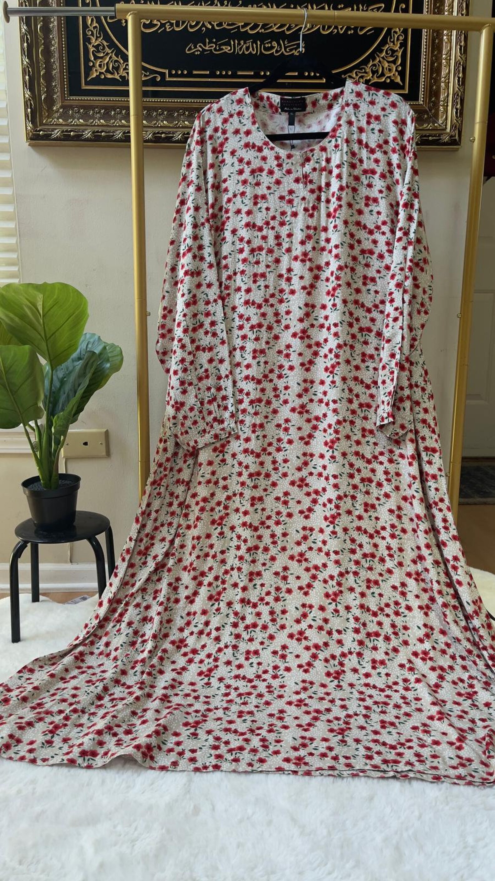 Poppy LINEN ABAYA Modest Dress Islamic Clothing - Etsy
