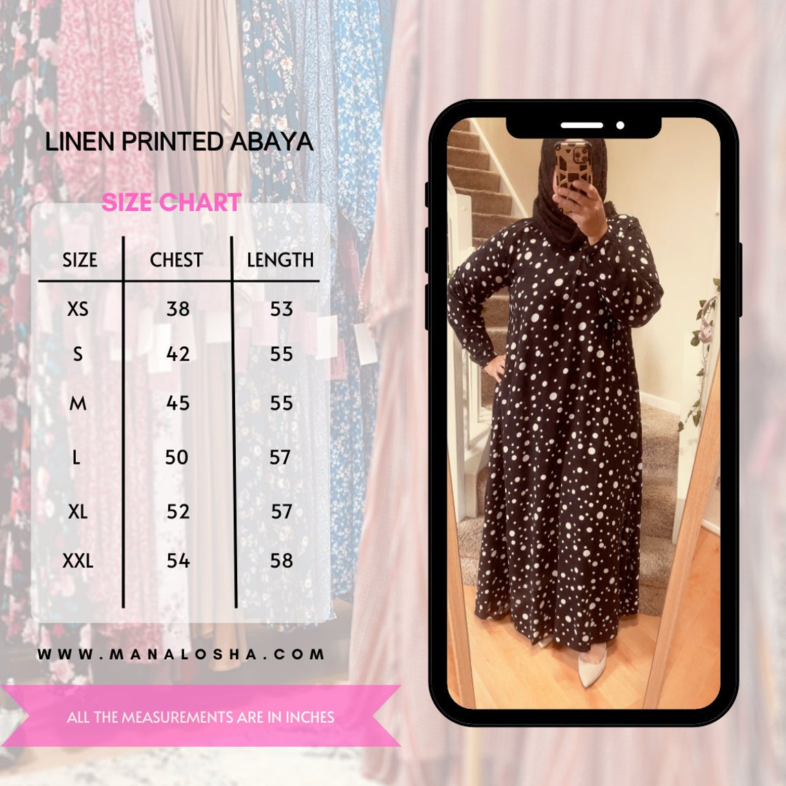 Poppy LINEN ABAYA Modest Dress Islamic Clothing - Etsy