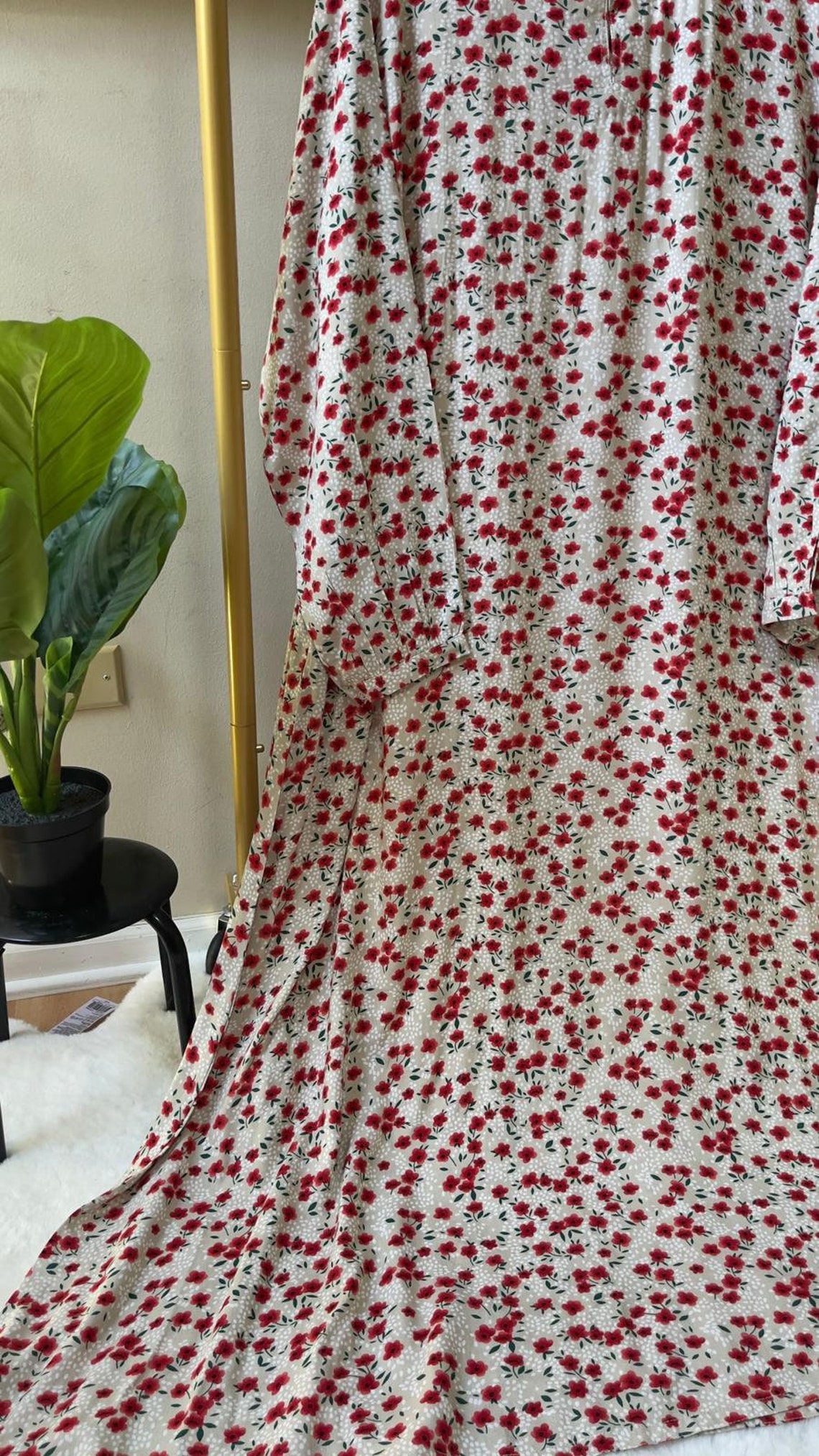 Poppy LINEN ABAYA Modest Dress Islamic Clothing - Etsy