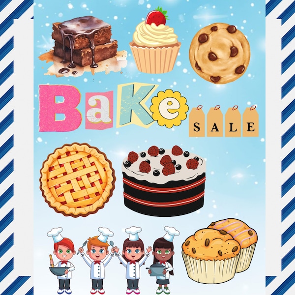 Baking Clipart - Etsy