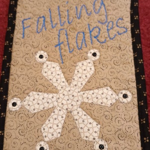 Set of 12 Mini Calendar Quilts Custom Made, Mini Applique' Hanging for ...