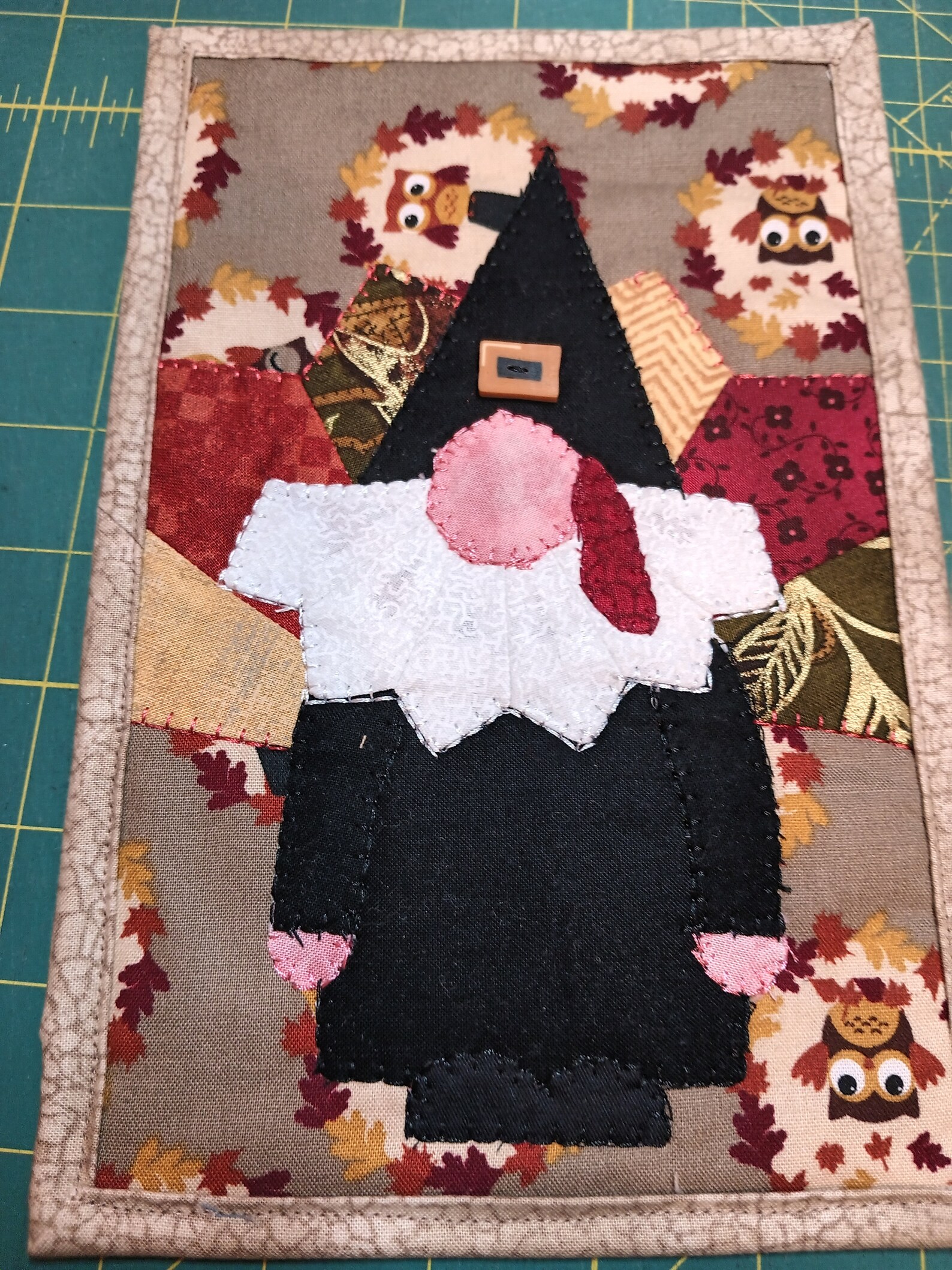 Set of 12 Mini Calendar Quilts Custom Made Mini Applique' Hanging for ...