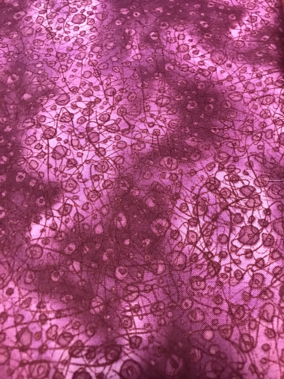 Multi Shade Purple,mauve and Pink Fabric With Abstract Design,mauve ...