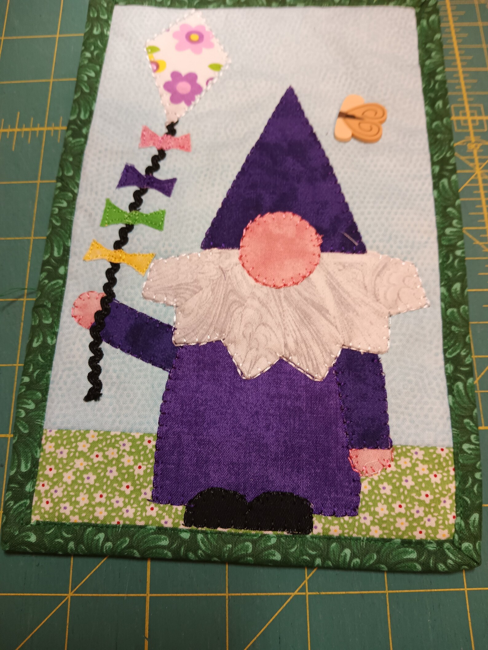 Set of 12 Mini Calendar Quilts Custom Made Mini Applique' Hanging for ...