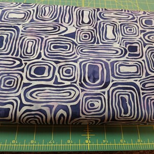 Dark and Light Blue Batik Multishade Fabric by the Yard,blue Batik ...