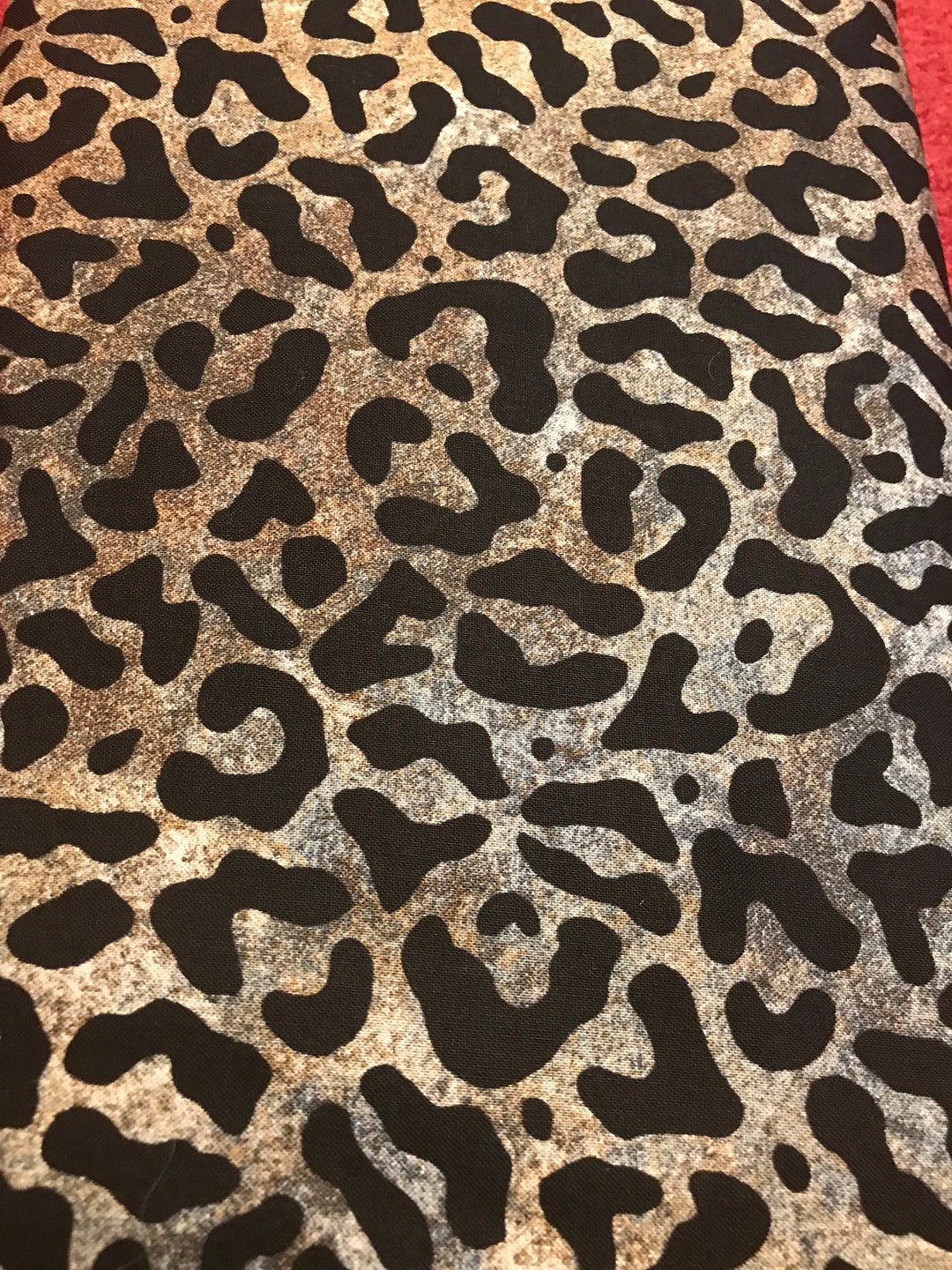 Black and Gray Cheetah Fabric,african Animal Print Fabric,tribal Print ...