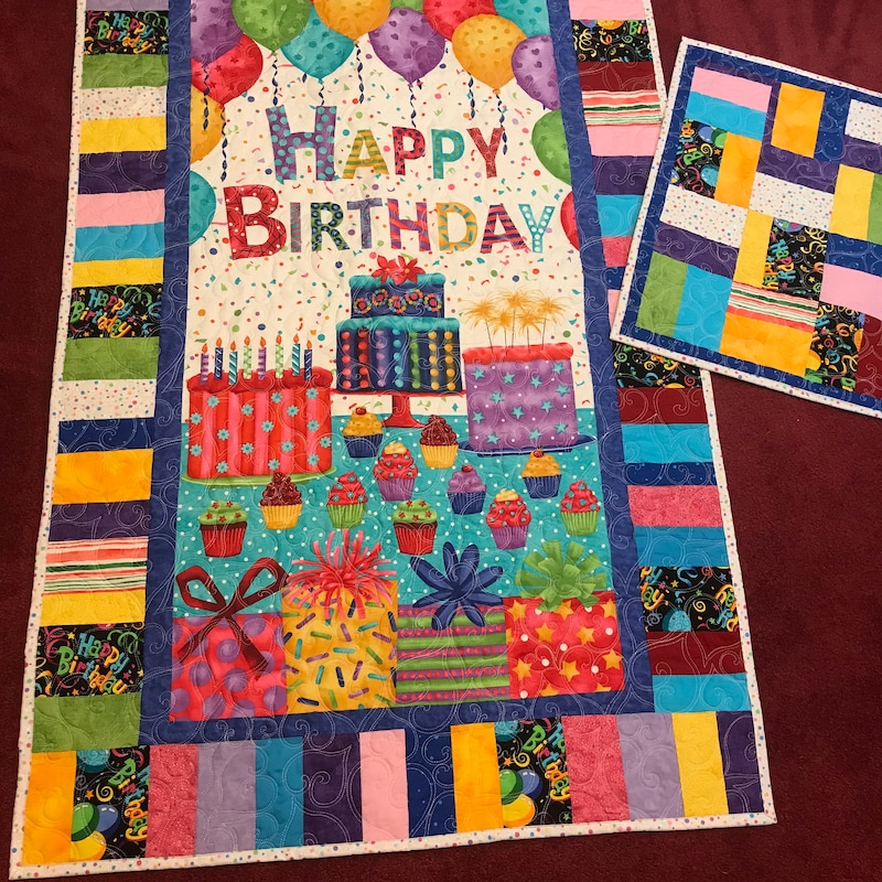 Birthday Quilt - Etsy
