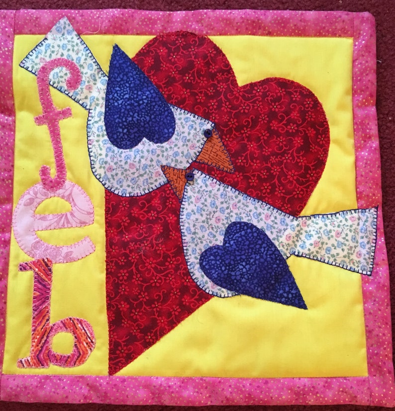 Set of 12 Calendar Quilts Custom Mini Applique' Hanging | Etsy