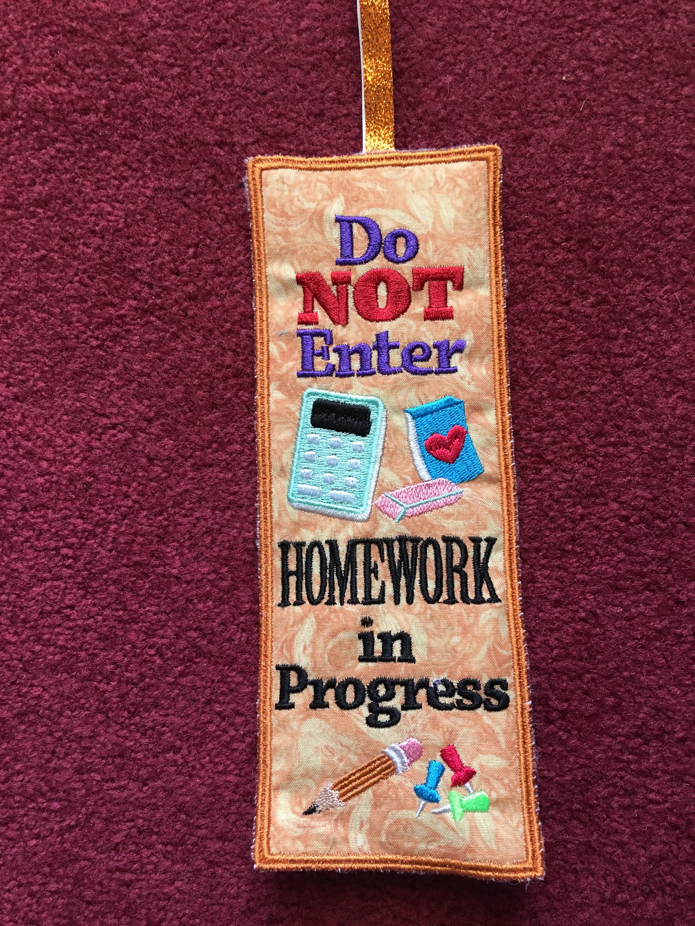 Do Not Enter Door Sign/stocking Stuffer/door Hanger/door Sign/christmas ...