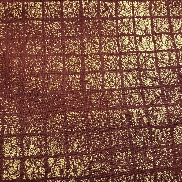 Grid Design Fabric - Etsy